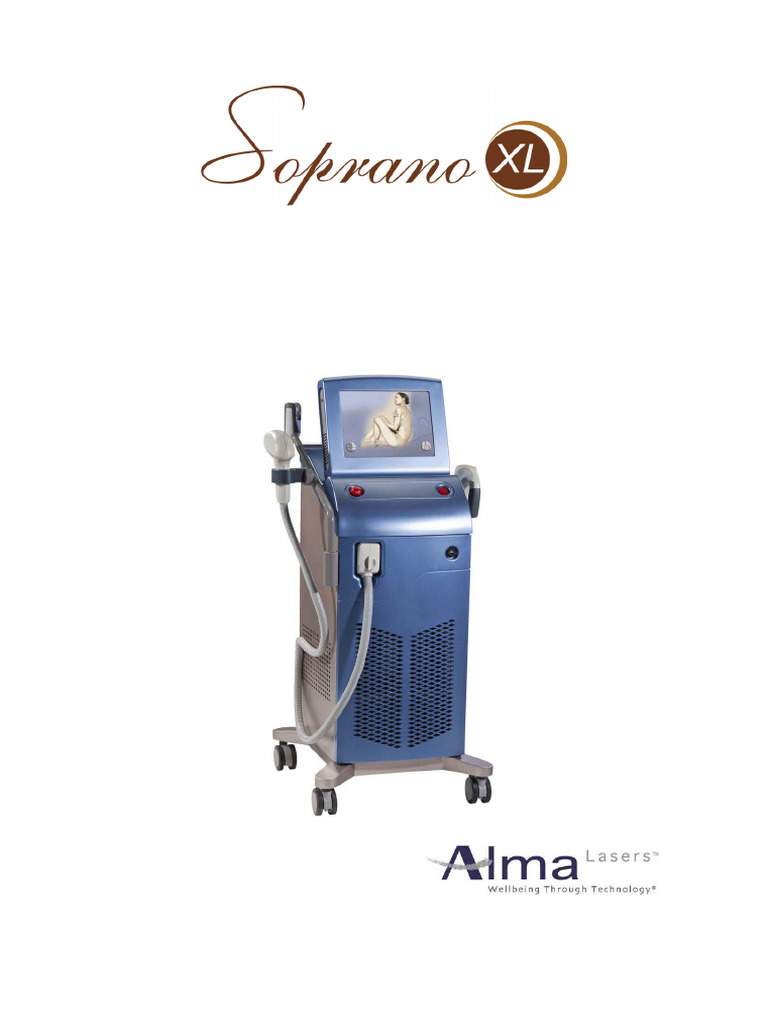 Manual Soprano Xl Euqipamento de Depilacao Laser | PDF