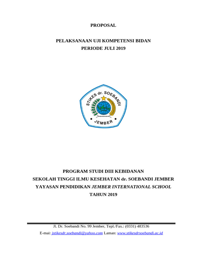 Proposal Pelaksanaan Ukom | PDF