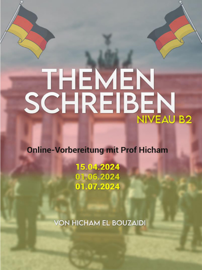 Themen Schreiben Telc B2 (Hicham El Bouzaidi) | PDF Themen Schreiben Telc B2 (Hicham El Bouzaidi) | PDF