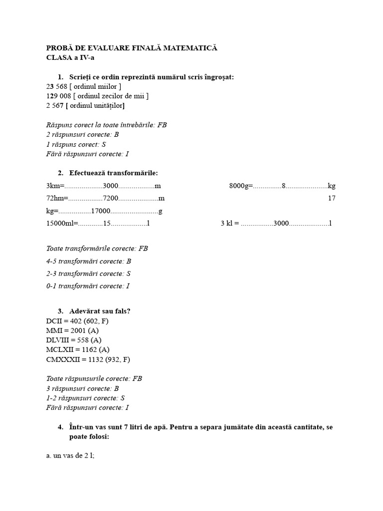 Test Docimologic TME | PDF