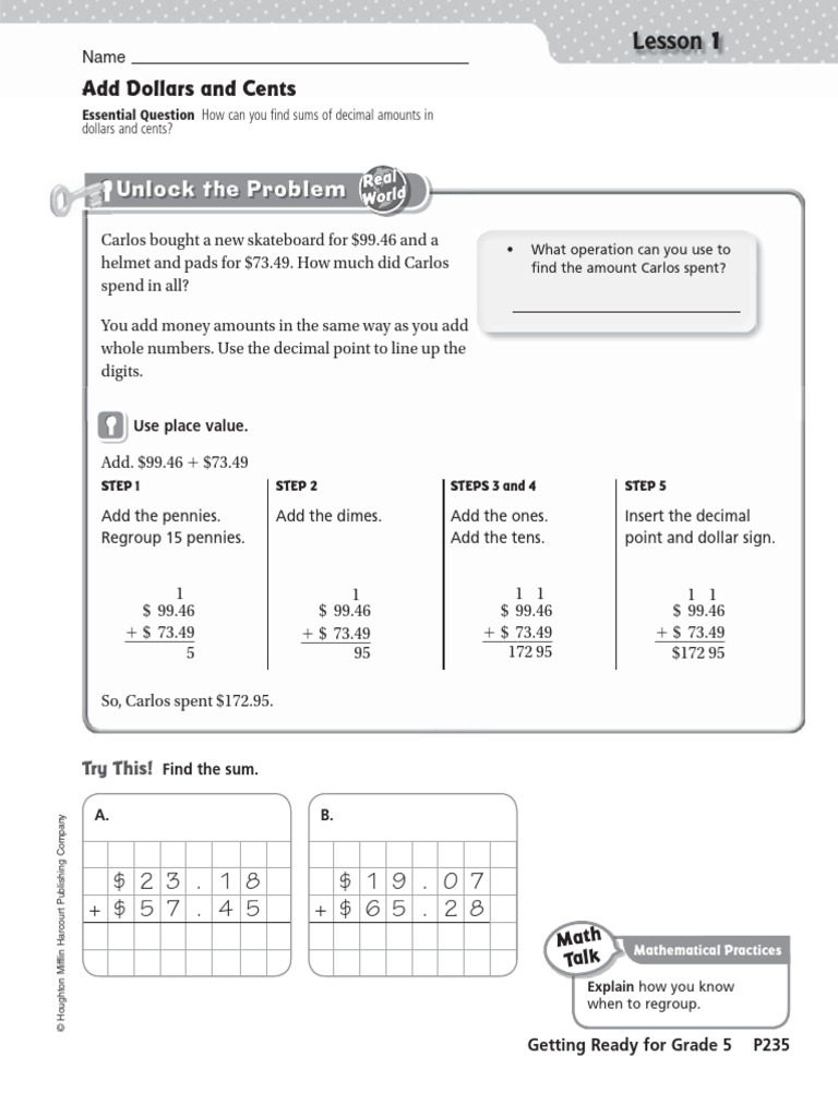 End of Year Math, Grade 4 | PDF