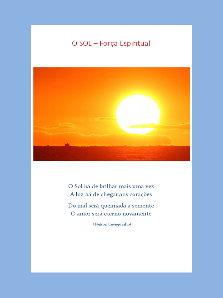 O Sol | PDF