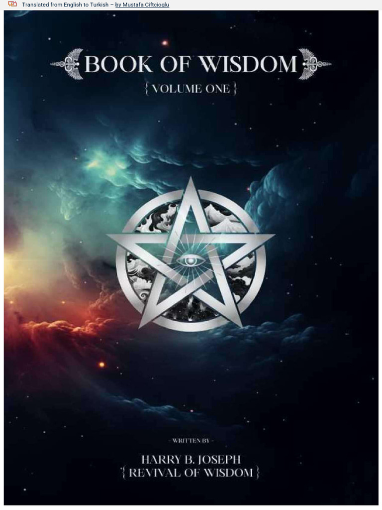 Bilgelik Kitabı (Harry B. Joseph) | PDF