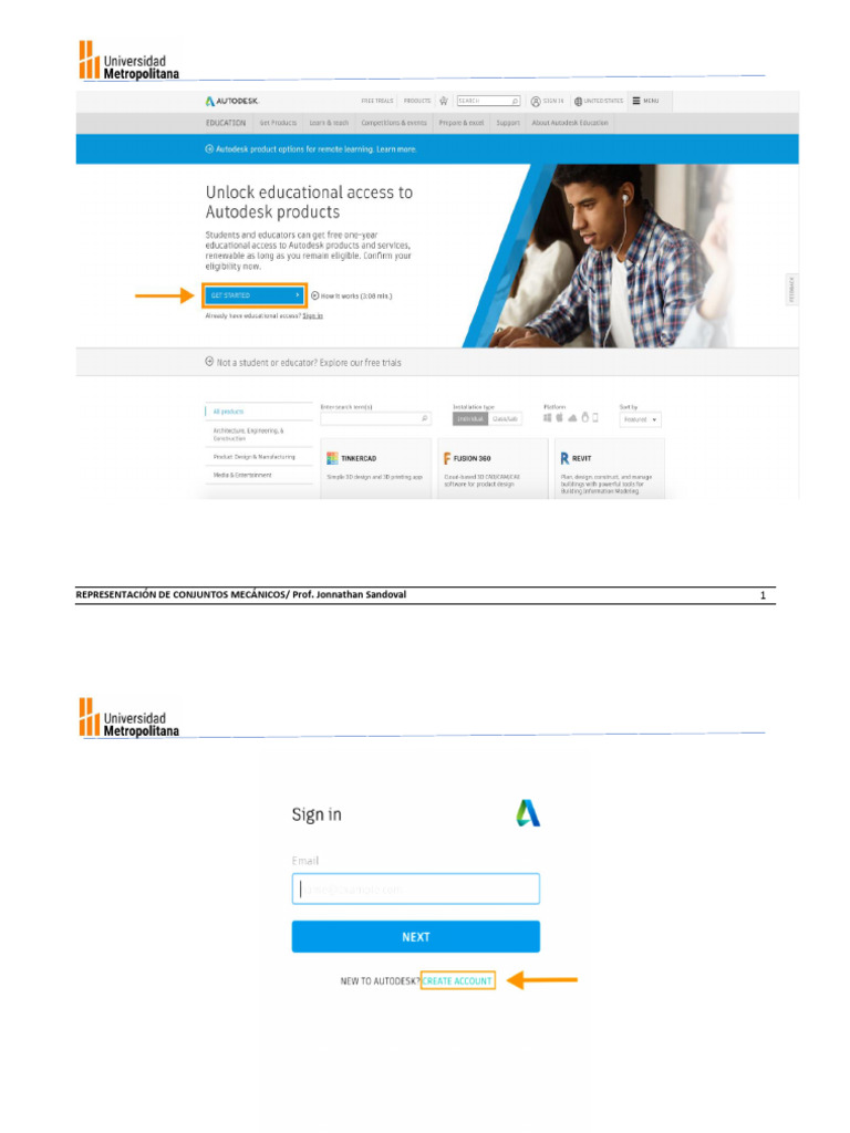 Guía instalación Autodesk Fusion | PDF