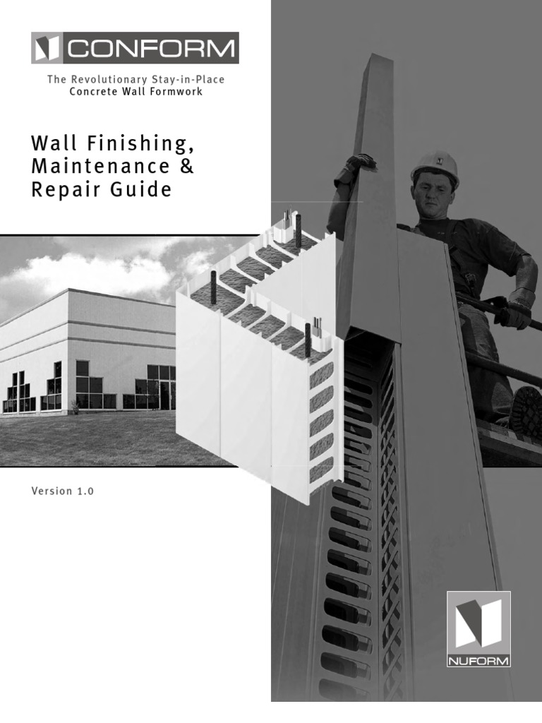 NUFORM Wall Finishing Guide | PDF | Drywall | Paint