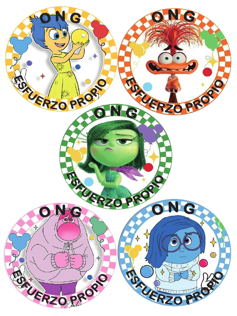 Stickers Intensamente Ong | PDF