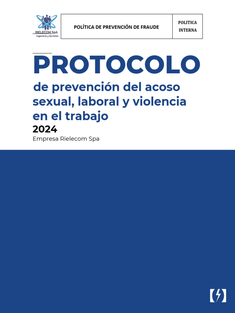 Protocolo de Prevencion Del Acoso Sexual, Laboral y Violencia en El Trabajo | PDF
