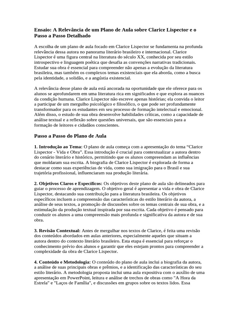 Ensaio | PDF