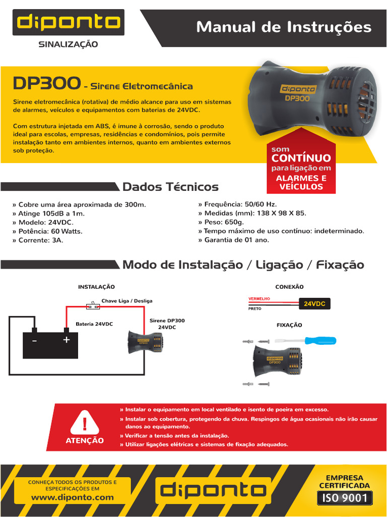 Manual DP300-24vdc | PDF