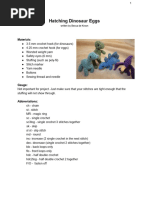 Worry Wyrm Crochet Pattern Guide | PDF