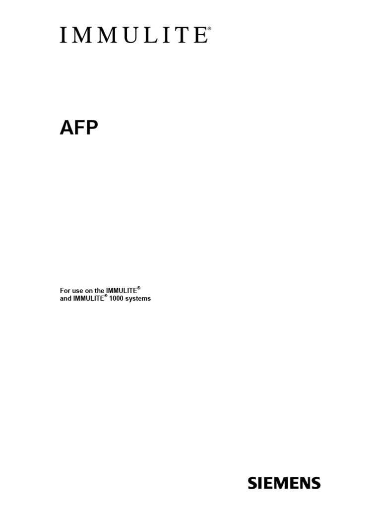 AFP Siemens | PDF