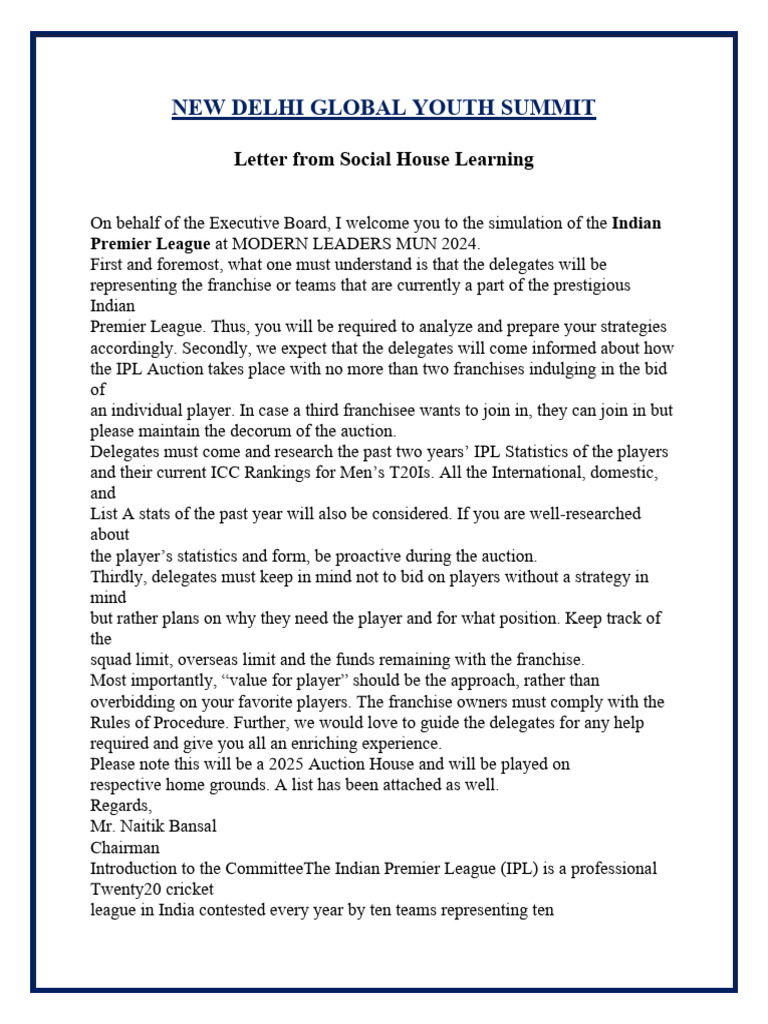 Ipl BG | PDF