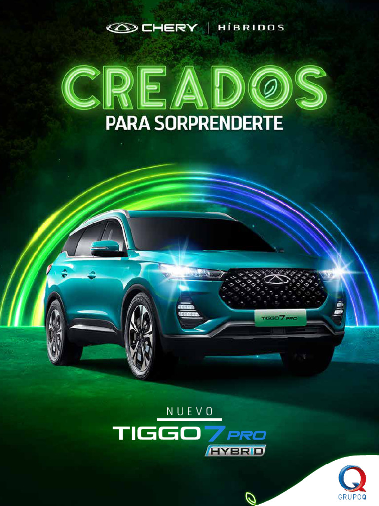 Ficha Tecnica Tiggo 7 Pro MHEV | PDF