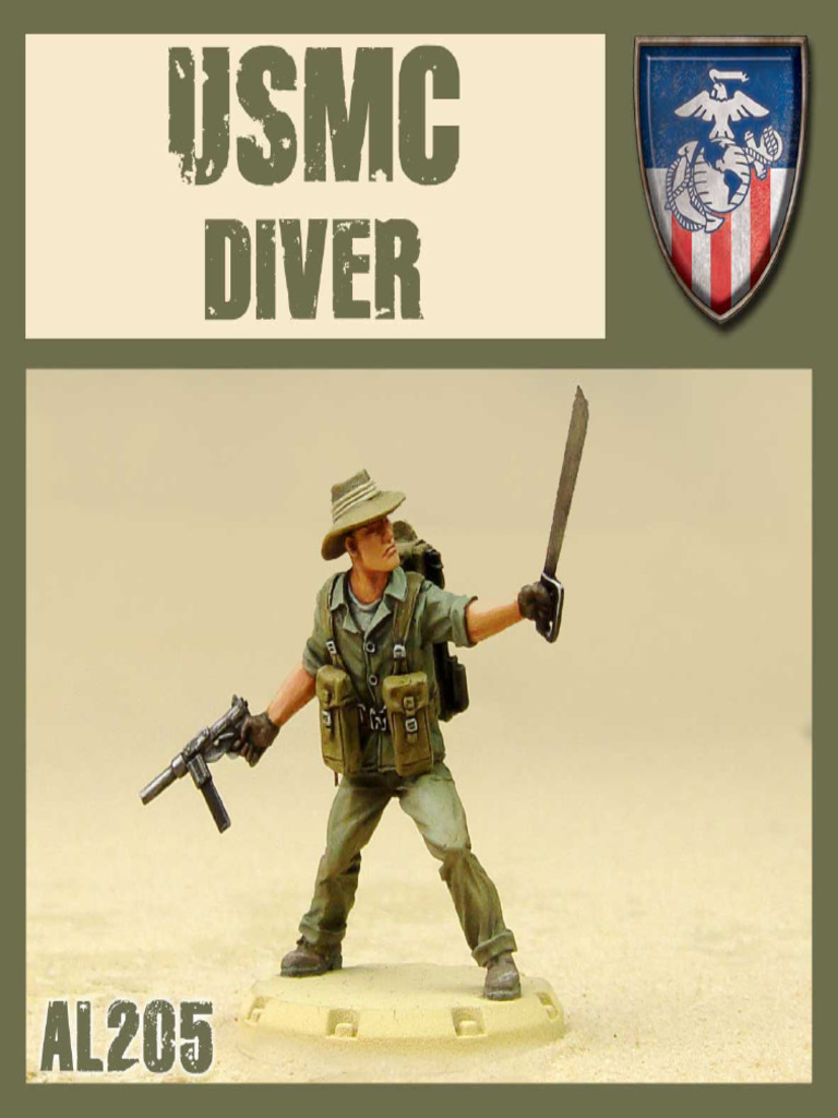Dust1947 Allies Al205 Usmc Diver Boxart | PDF