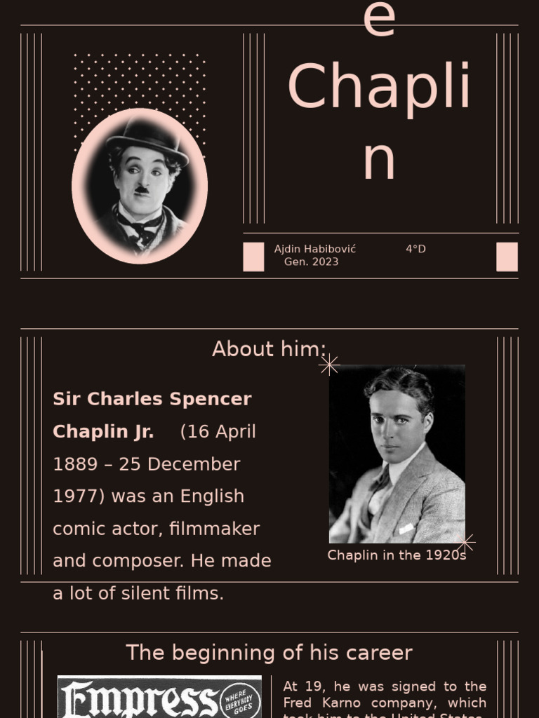 Charlie Chaplin | PDF