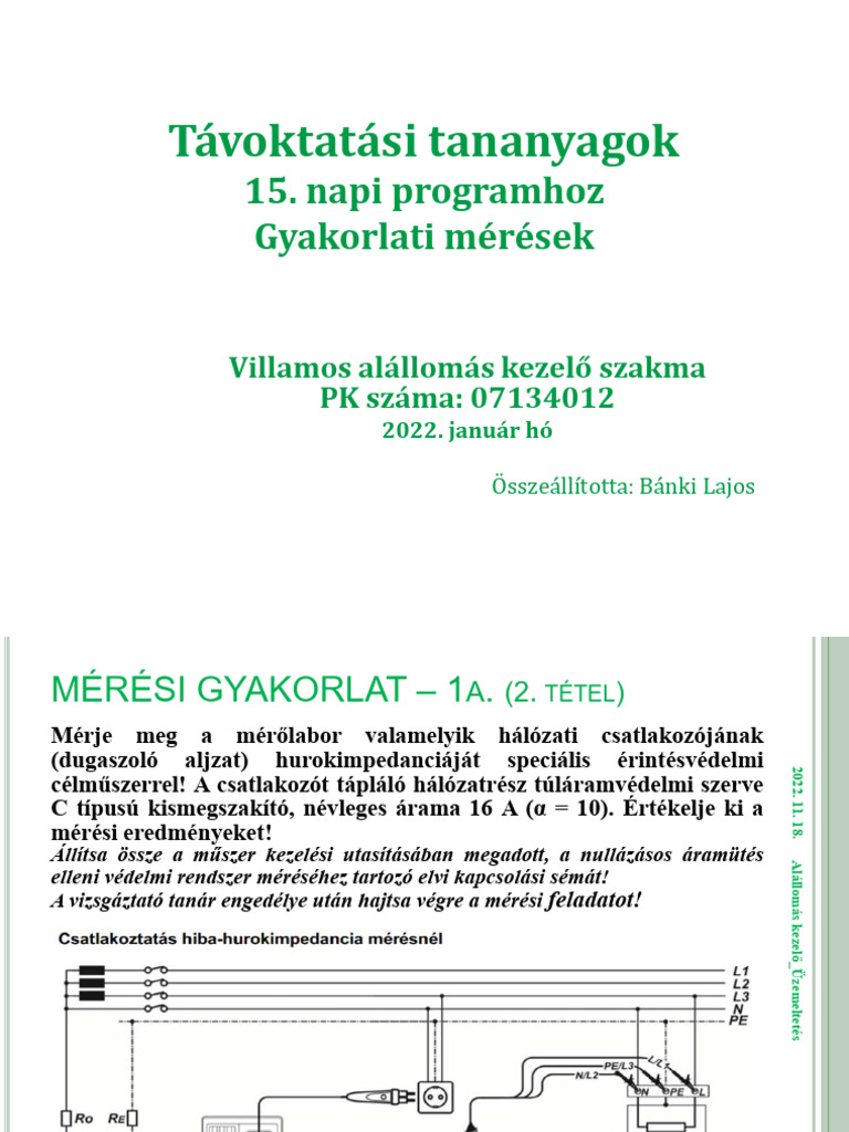 Napi - Távoktatási Tananyagok | PDF
