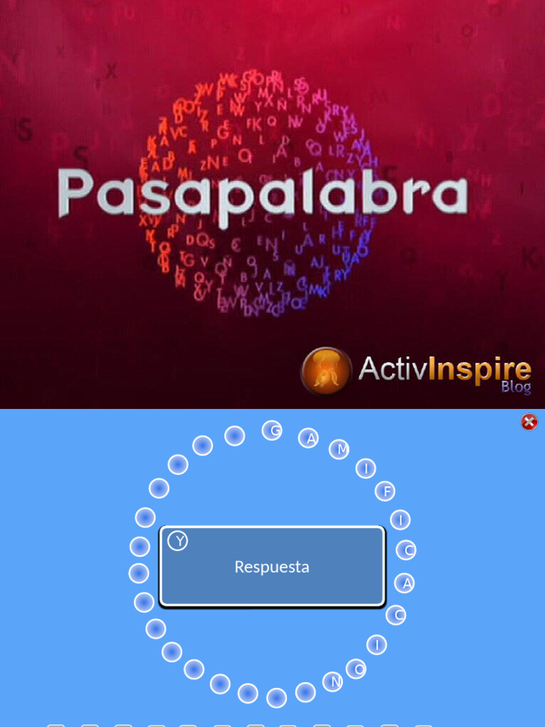 Pasapalabra. Plantilla Base | PDF