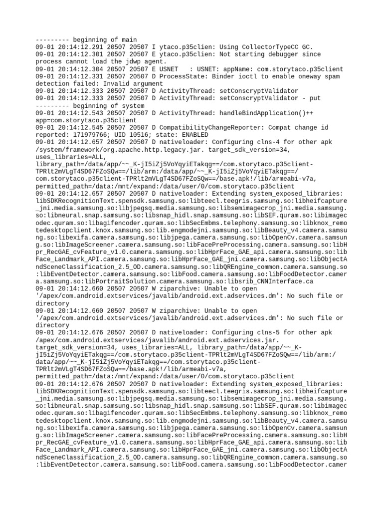 Mod menu log - com.storytaco.p35client | PDF