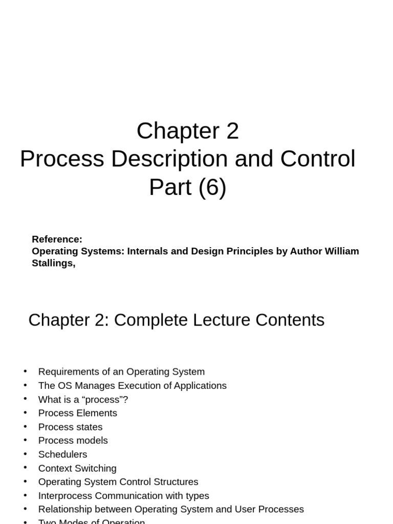 OS Chapter2- Process Management (6) | PDF