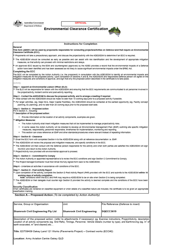 RE Section C to Be Signed - Draft ECC (SQECC3619)- Land 121 Pavements ...