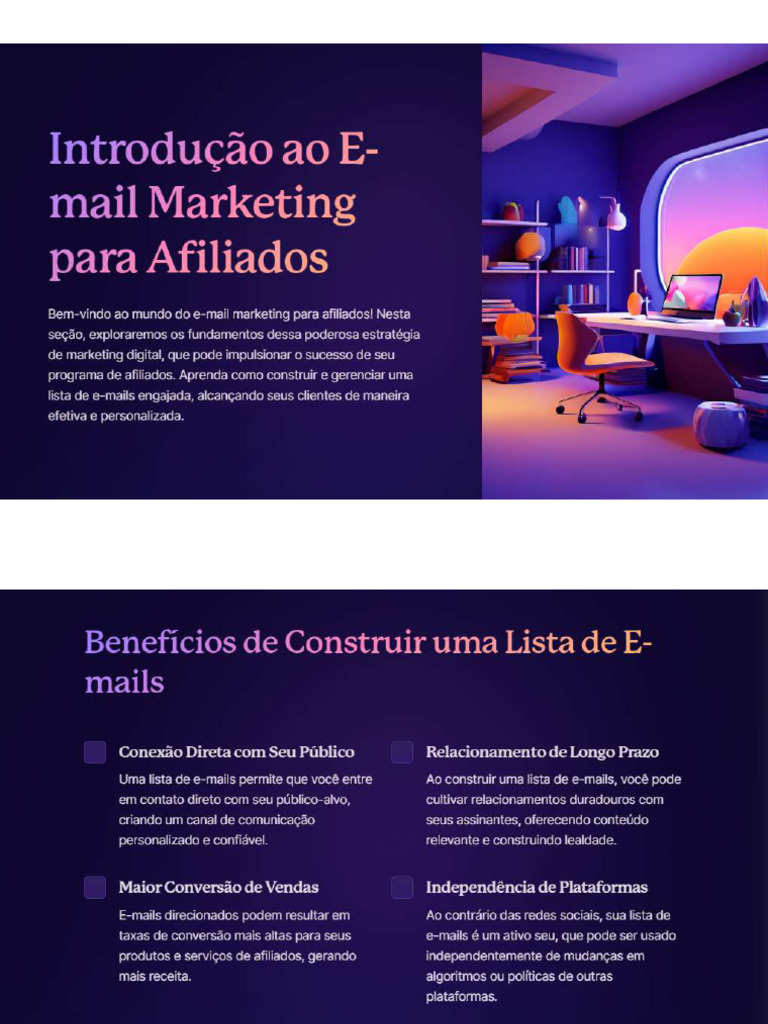 E-Mail Marketing para Afiliados Como Construir e Gerenciar Uma Lista de E-Mails | PDF