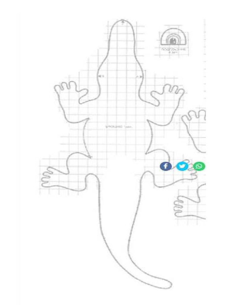 Jacaré - Molde 02 | PDF