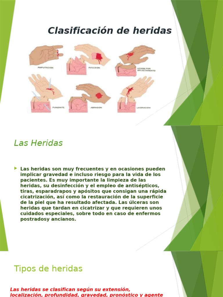 Clasificación de Heridas | PDF