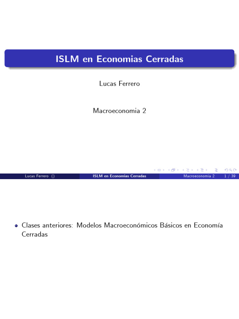 ISLM Slide 2021v | PDF
