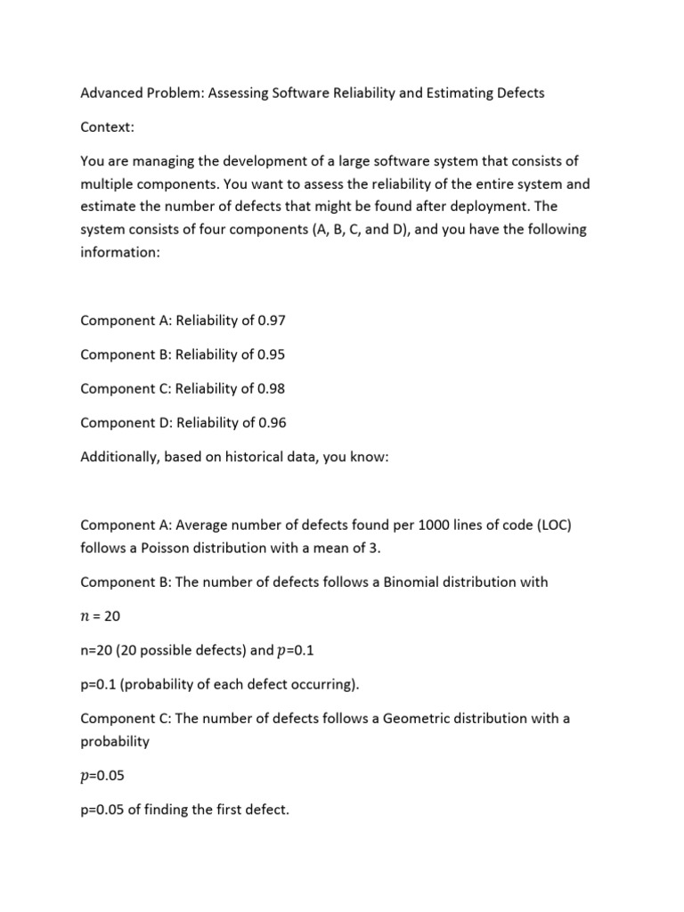 REAL-LIFE PROBLEM | PDF