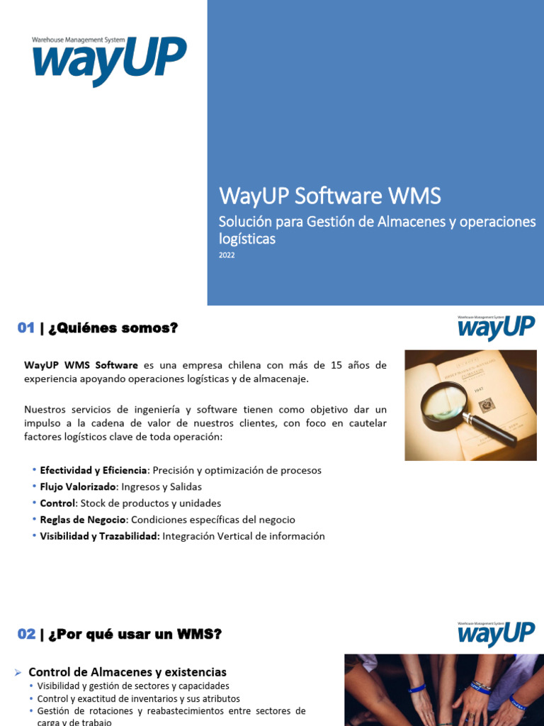 Presentación WMS WayUP-2023 | PDF