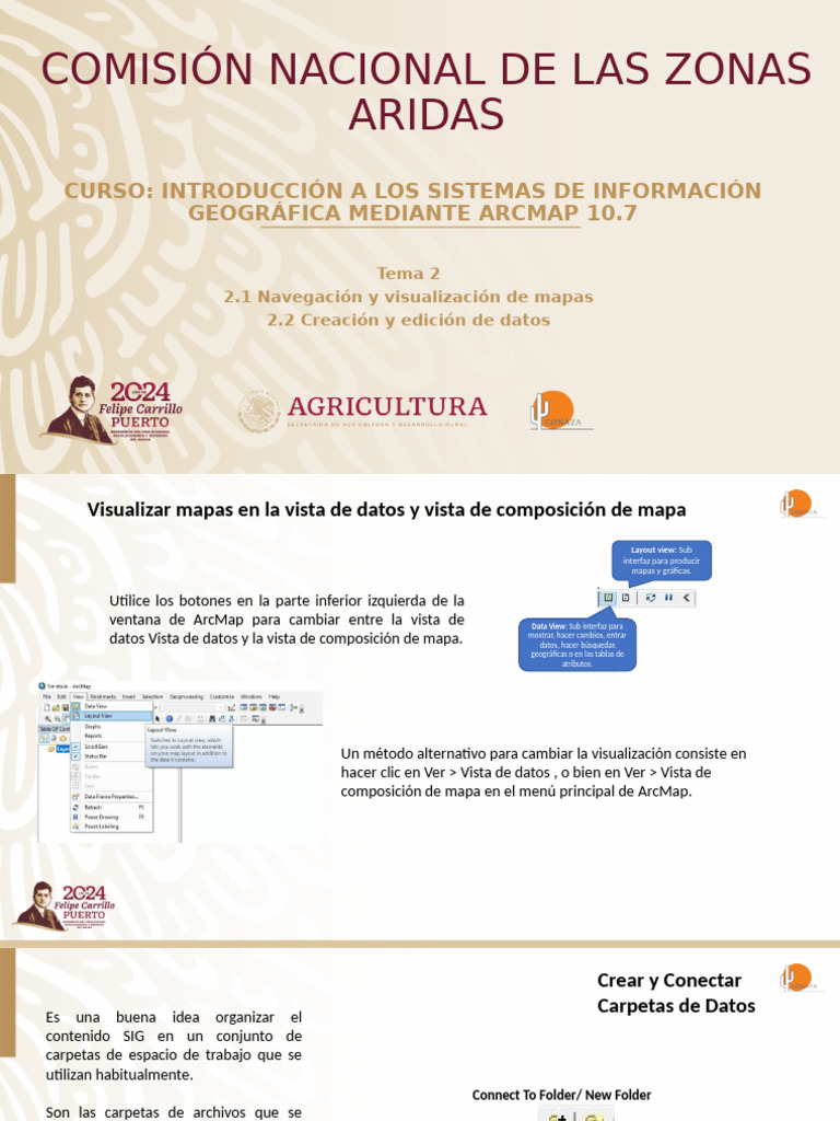 Tema 2 Interfaz de Usuario ArcMap | PDF