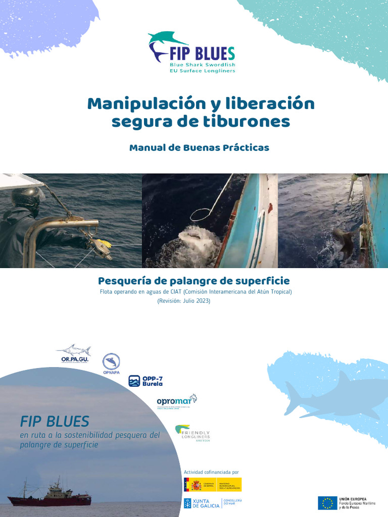 IATTC 101 MISC - Manual de Buenas Practicas Manipulacion y Liberacion Segura de Tiburones | PDF