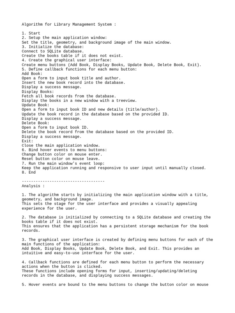 Algorithm Code Pdf