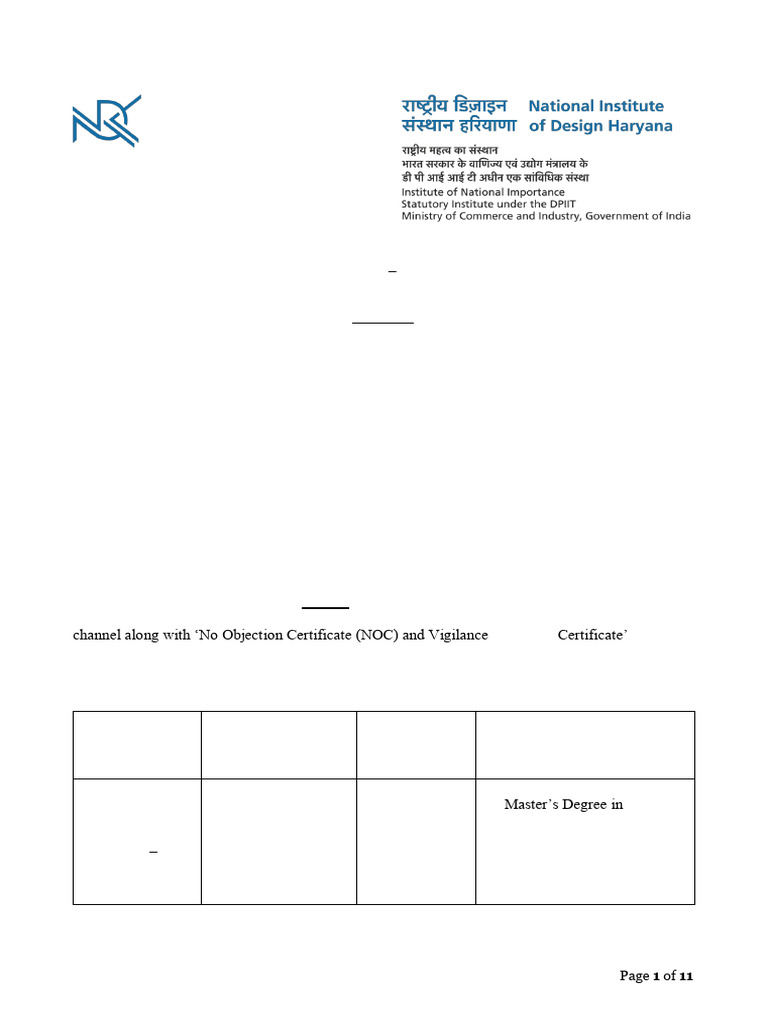 CFA-Detailed Advt. and Application Form | PDF