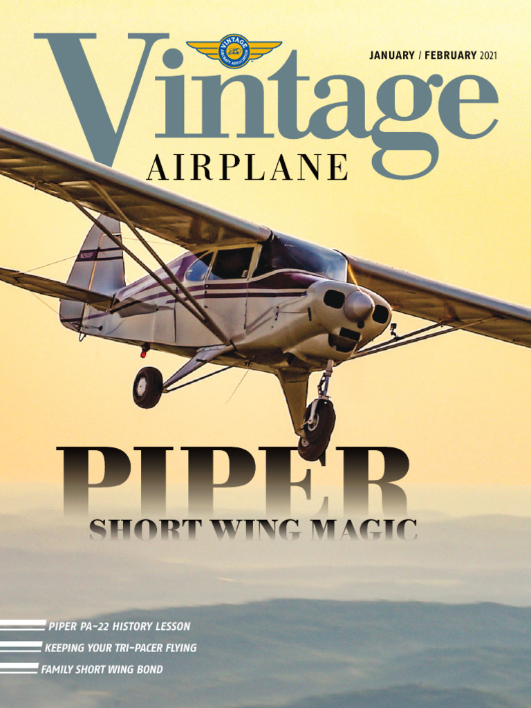 2021 January-February Vintage Airplane Magazine | PDF