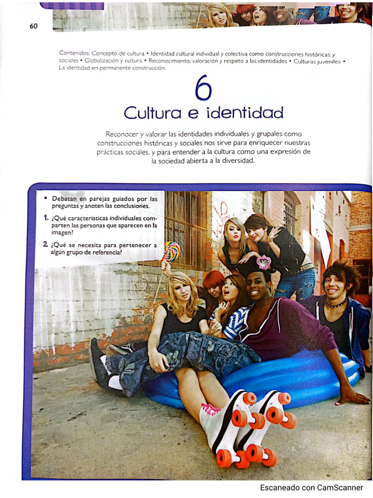 Cultura e Identidad 1°A Ciudadania Simple $480 Doble $400 | PDF