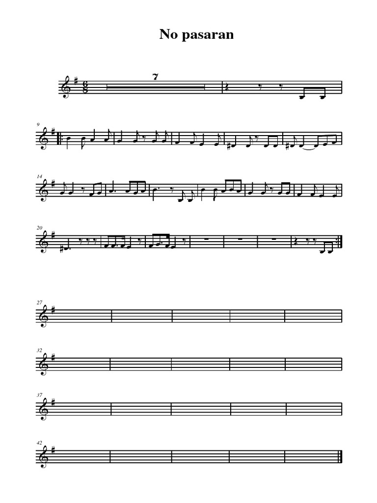 No Pasaran | PDF