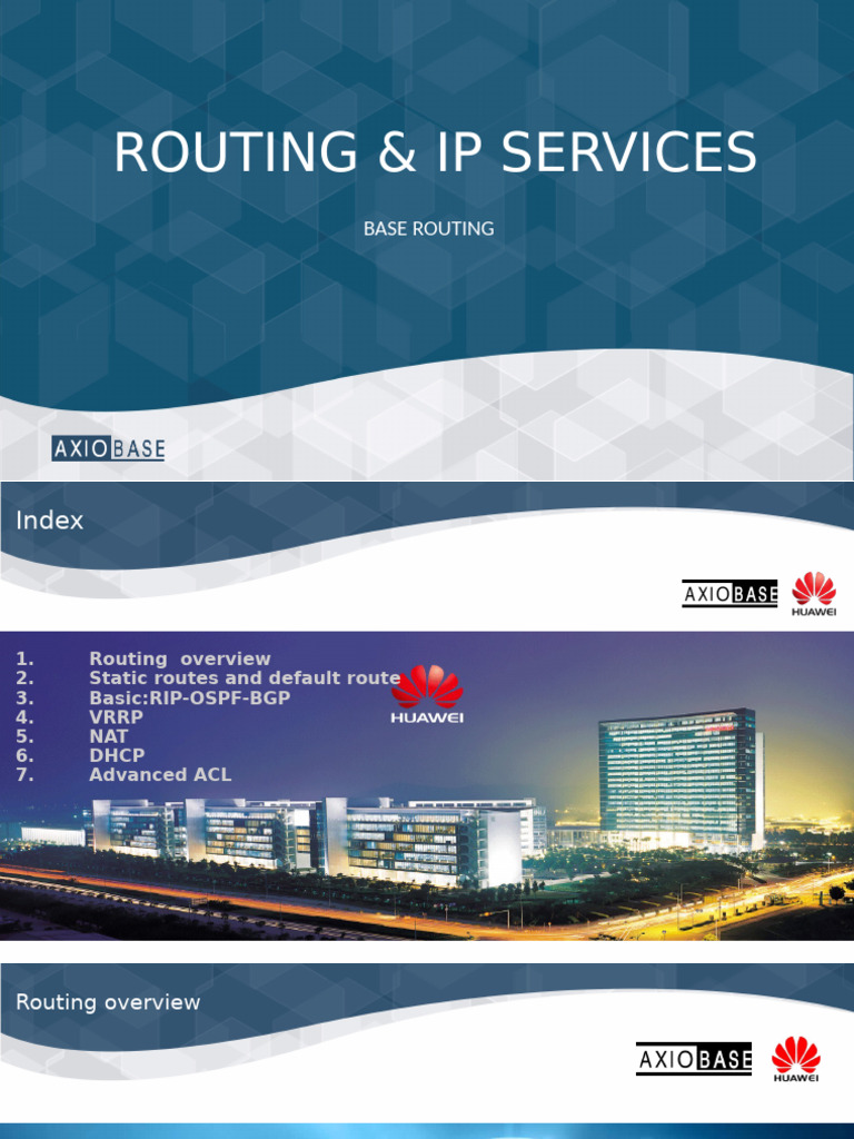 Basic Routing | PDF