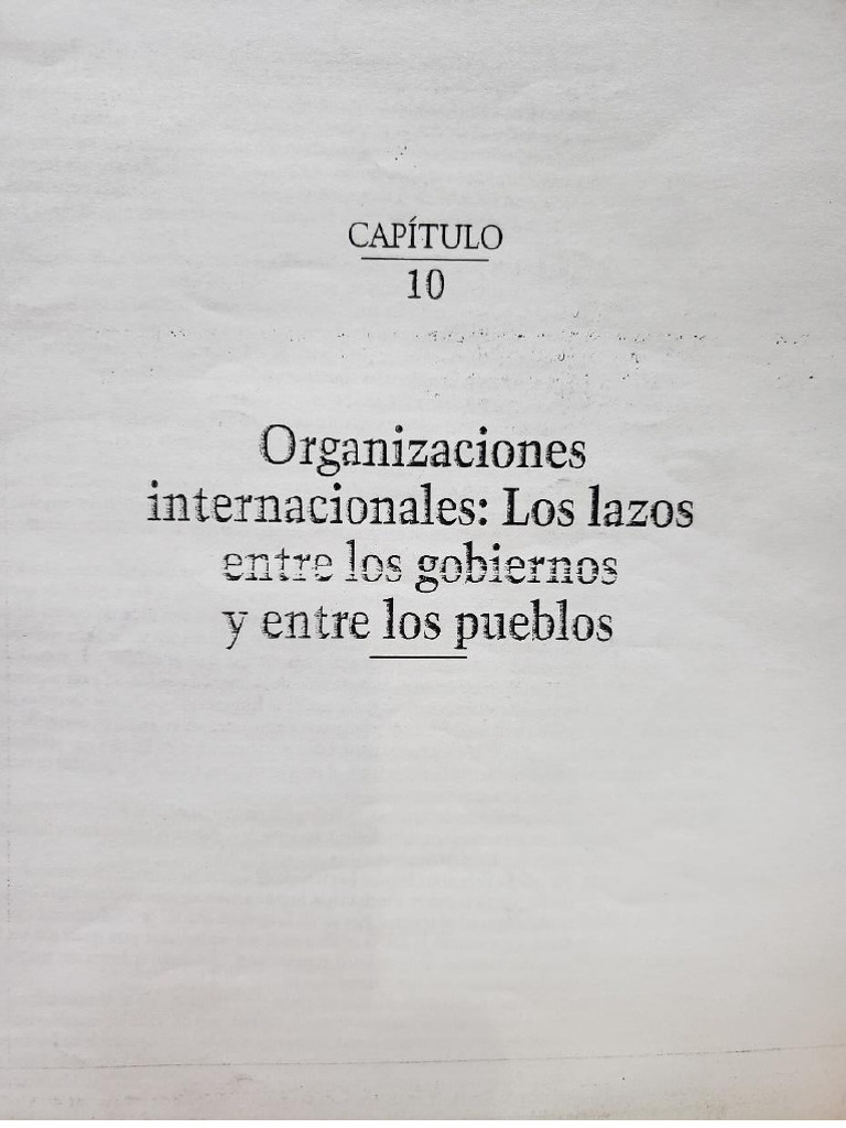 Pearson Rochester-Cap10-Los Lazos Entre Gob y Pueblos | PDF