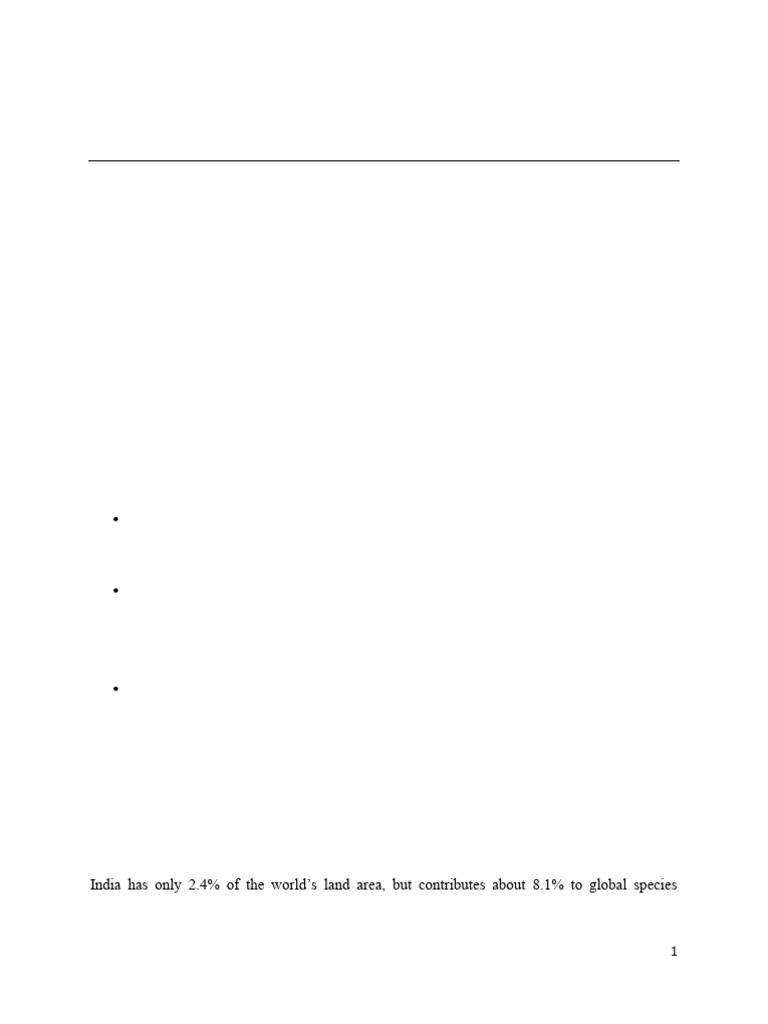 Unit 4 Biodiversity and Conservation | PDF