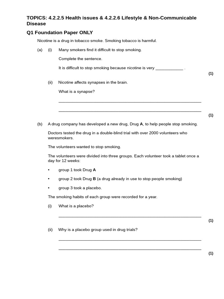 Y11 Rev Week 6 PPQ | PDF