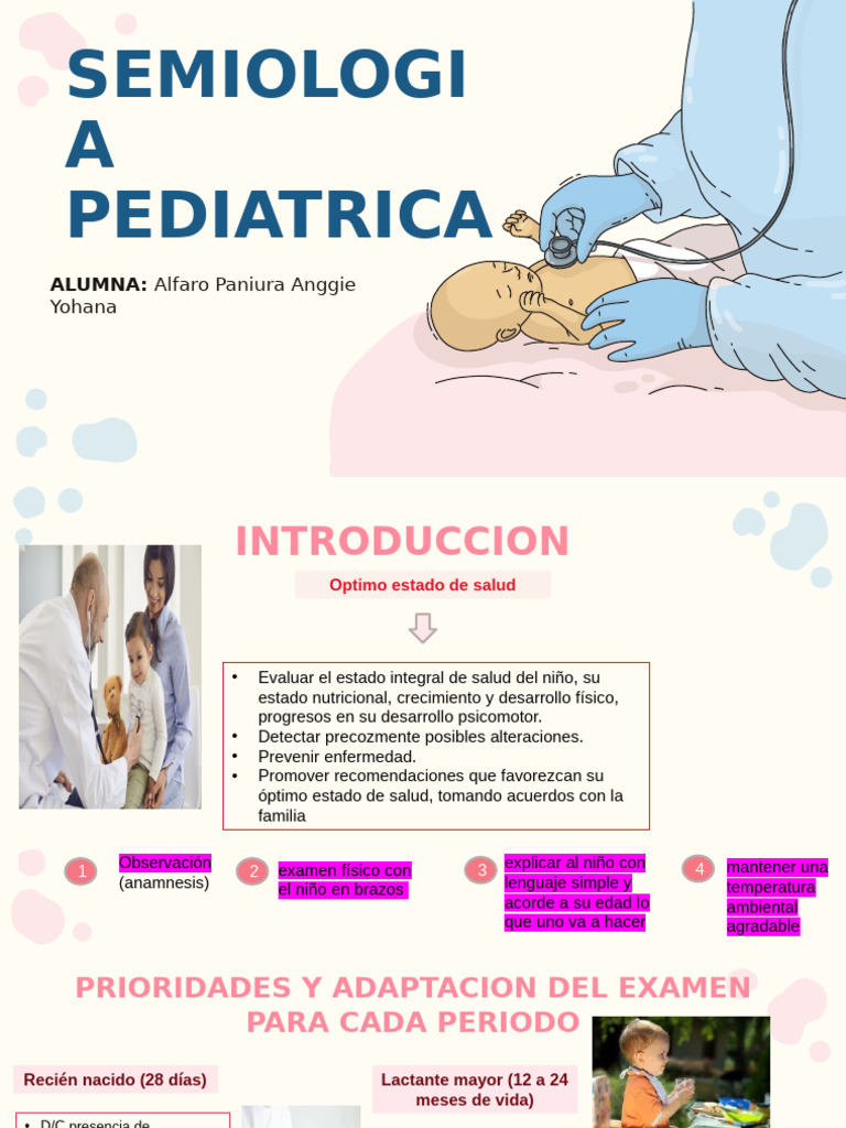 Semiologia Pediatrica 2 (Autoguardado) | PDF