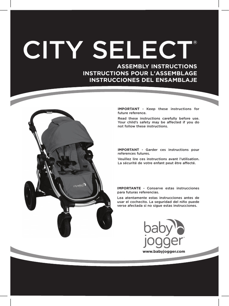 City Select Double Stroller | PDF