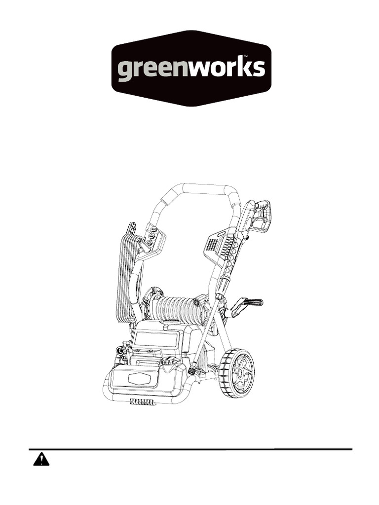 Greenworks Pressure Washer | PDF