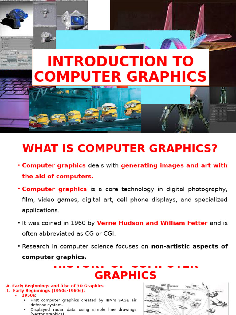 APPLICATIONS OF COMPUTER GRAPHICS | PDF