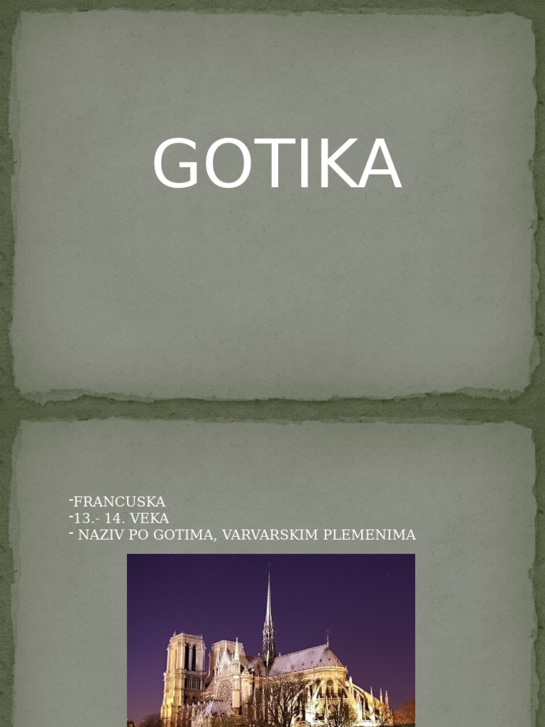 Gotika | PDF