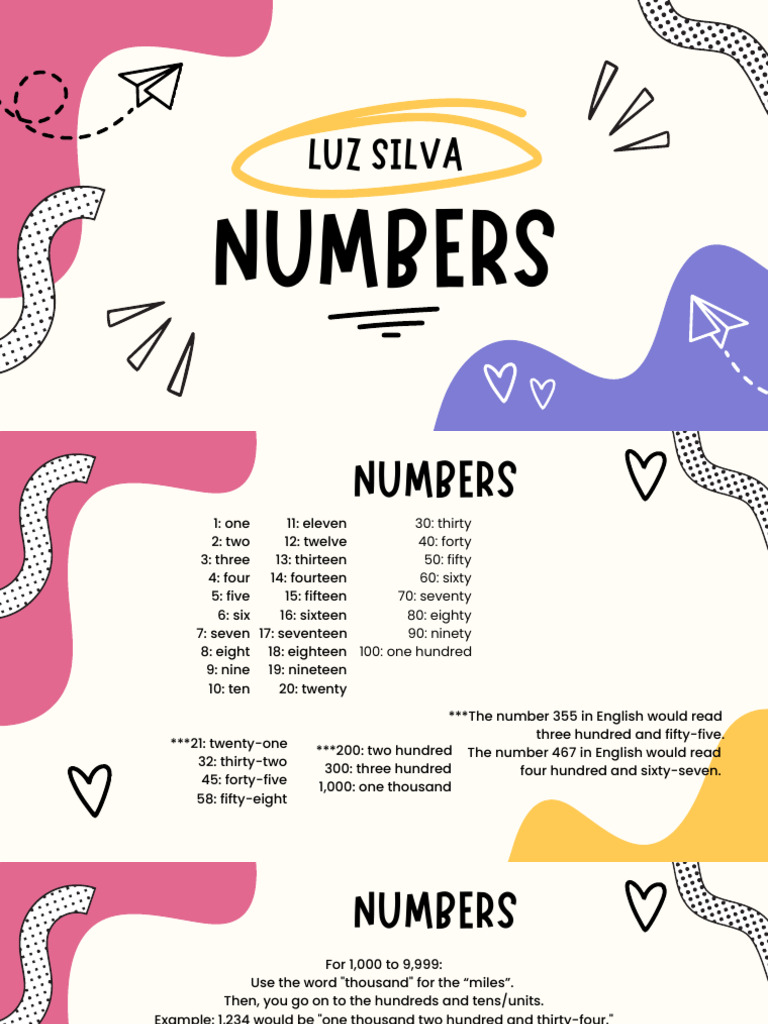 Numbers 5 | PDF