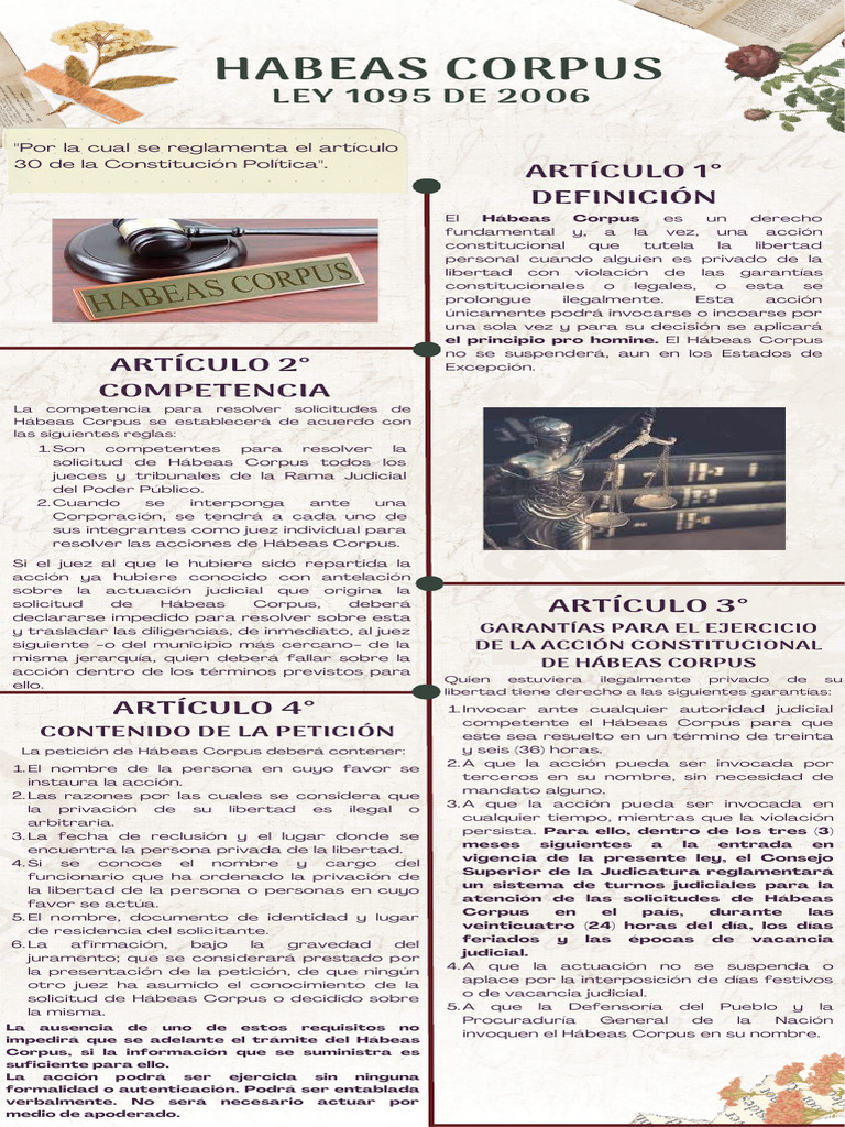 Habeas Corpus | PDF | Habeas corpus | Ley Pública