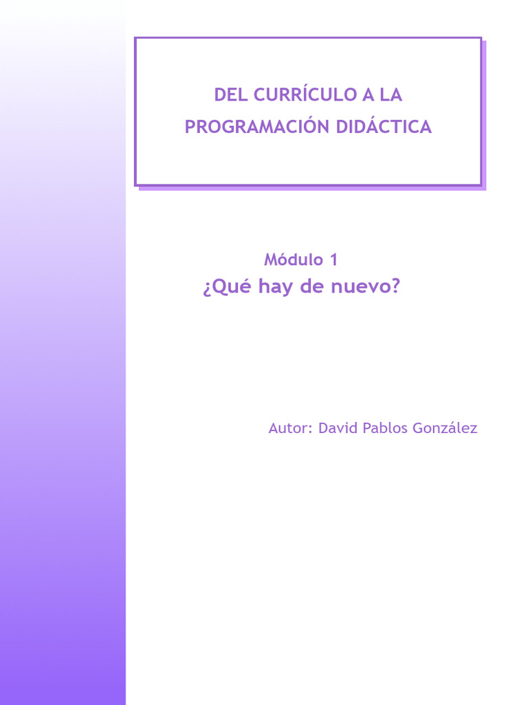Modulo01.Un Modelo Continuista | PDF