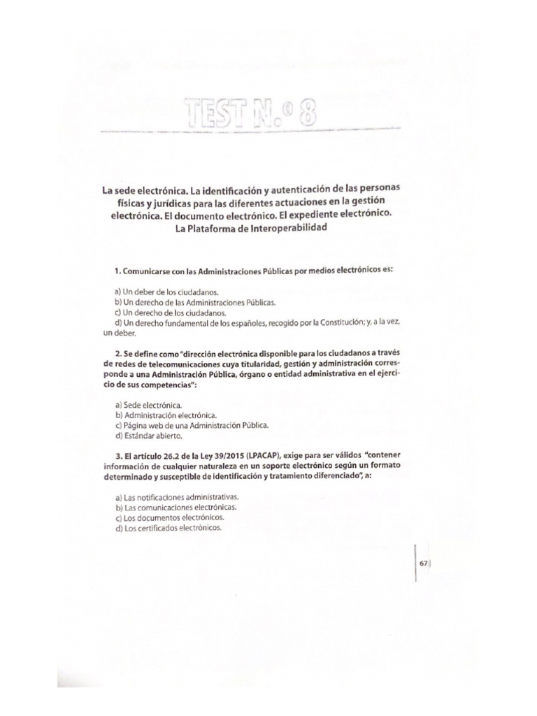 TEST 8-9 | PDF
